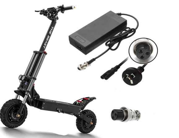 DRAGON THE BEAST ELECTRIC Scooter Charger 60V 2AMP AU PLUG – Escooter Hub